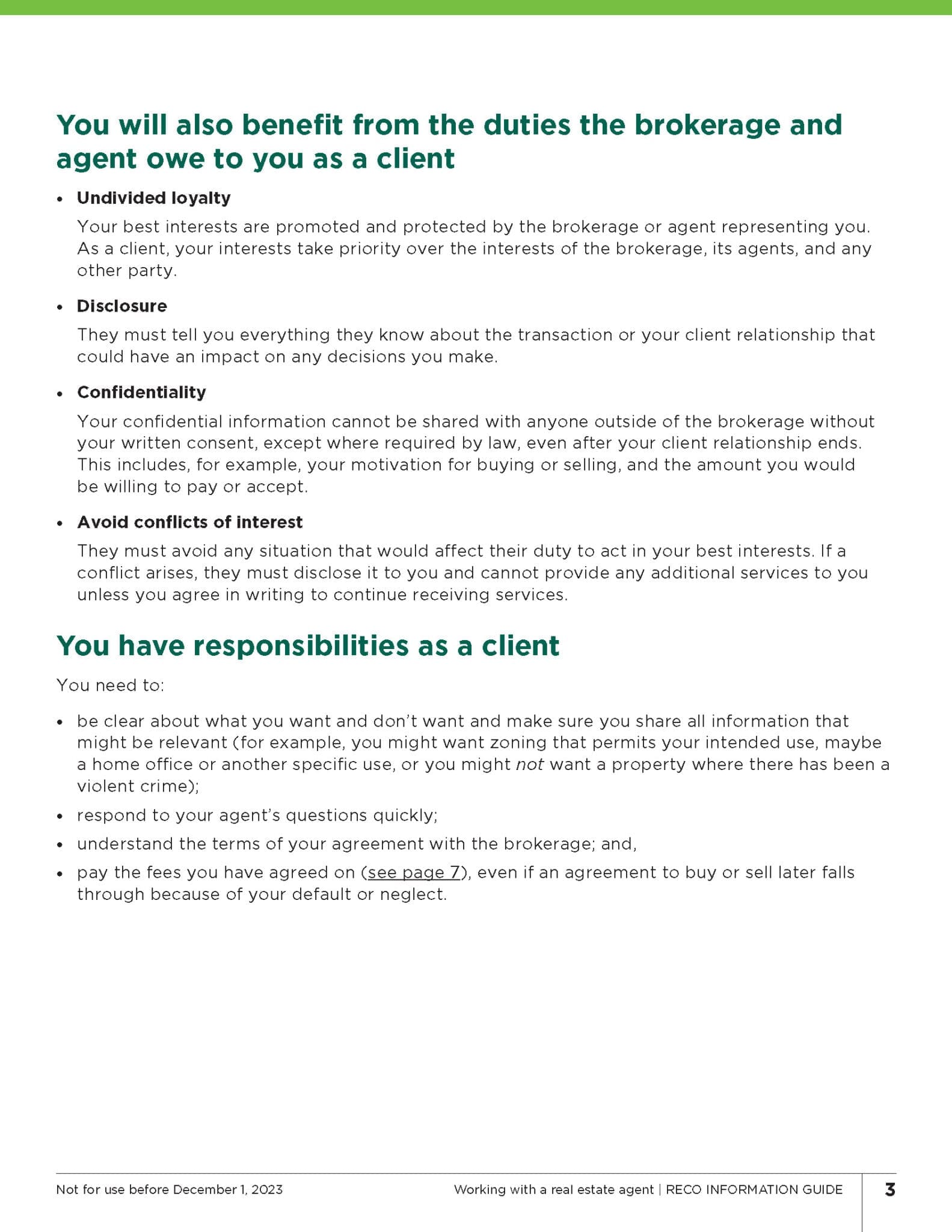 RECO Information Guide | Pilon Group